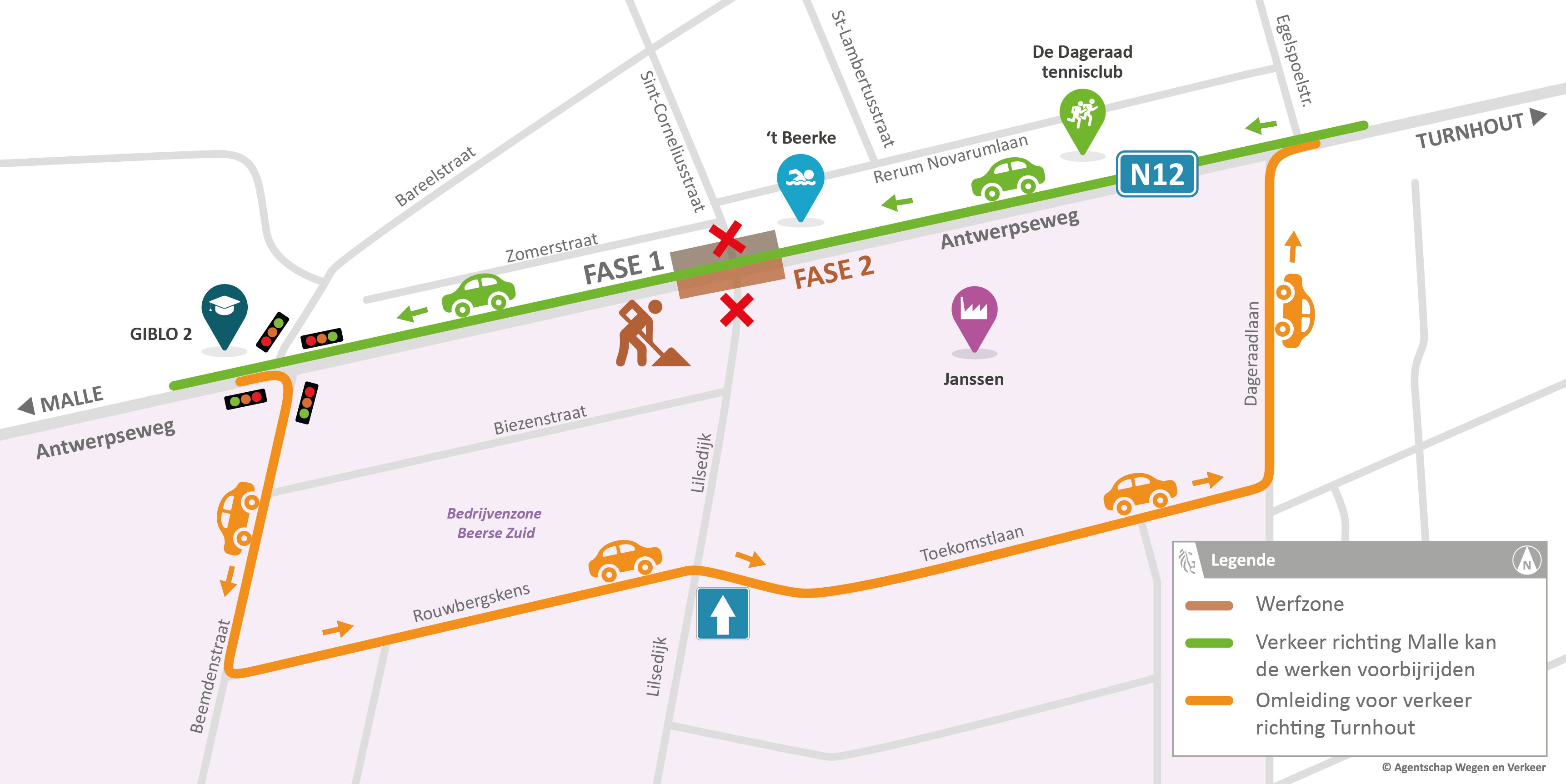 Kruispunt met Lilsedijk en Sint-Corneliusstraat krijgt Hoppinpunt | Wegen en verkeer
